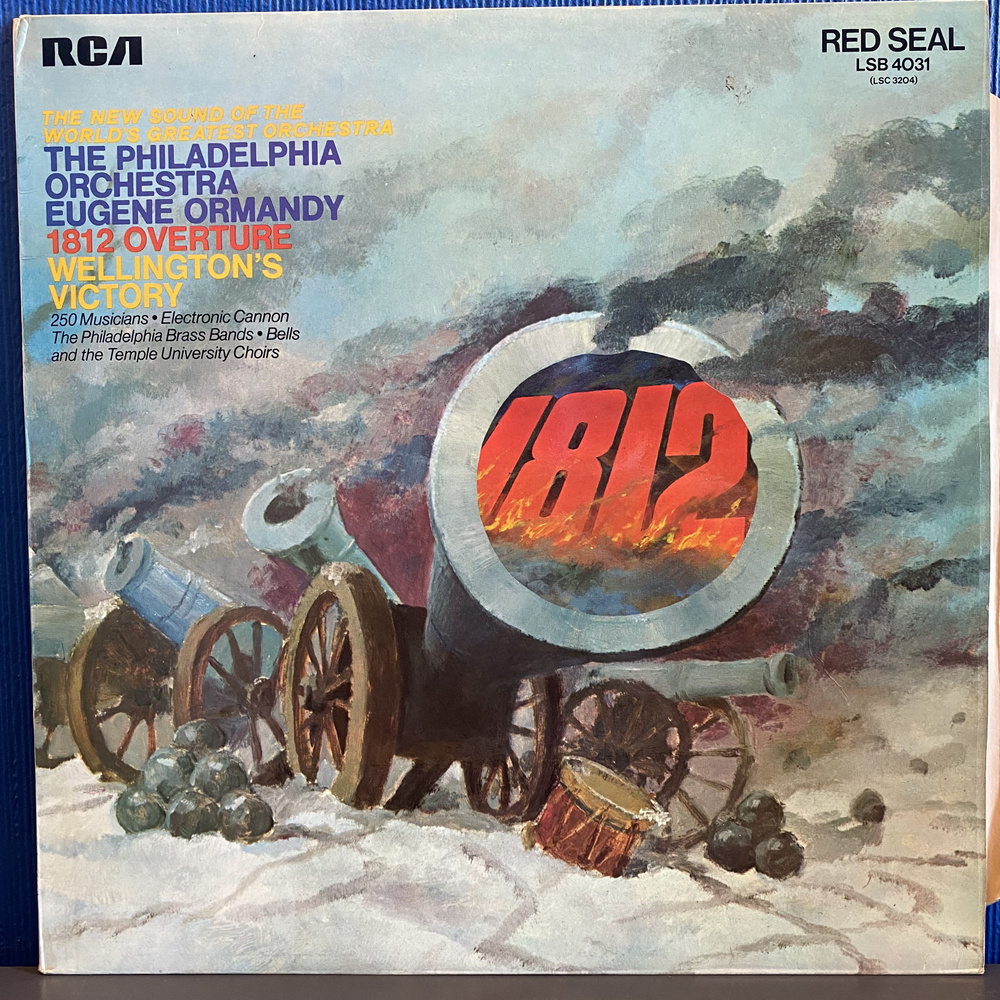 Чайковский. Увертюра. Eugene Ormandy. 1812 Overture / Wellington's ...