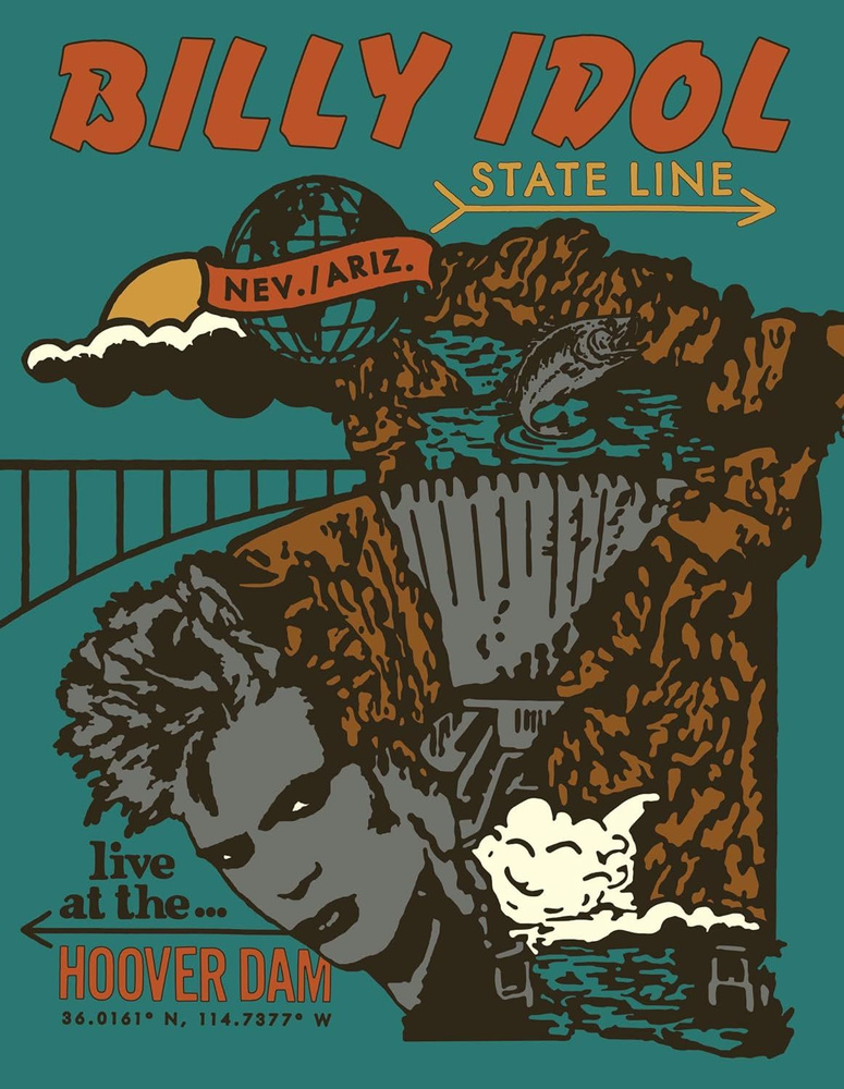 Blu-ray Billy Idol. State Line: Live At The Hoover Dam (Blu-ray ...