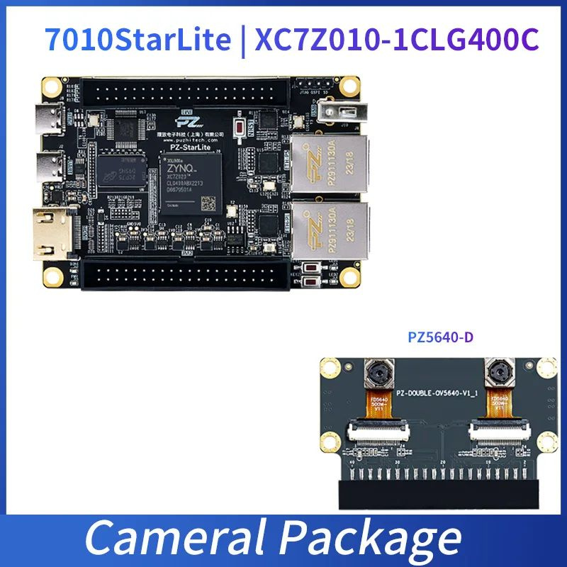 Оценочный комплект Puzhi 7010 Starlite Xilinx Zynq-7000 макетная плата ...