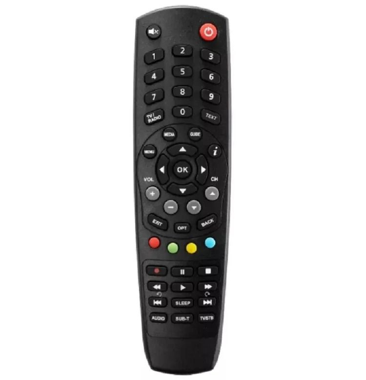 Пульт управления на ресивер аналог DOM RU HD 5000 (HD-5000, HD5000) ic ...