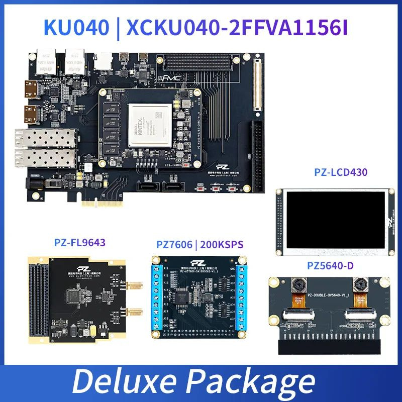 PuZhi PZ-KU040-KFB Xilinx Kintex UltraScale + XCKU040 Оценочный ...