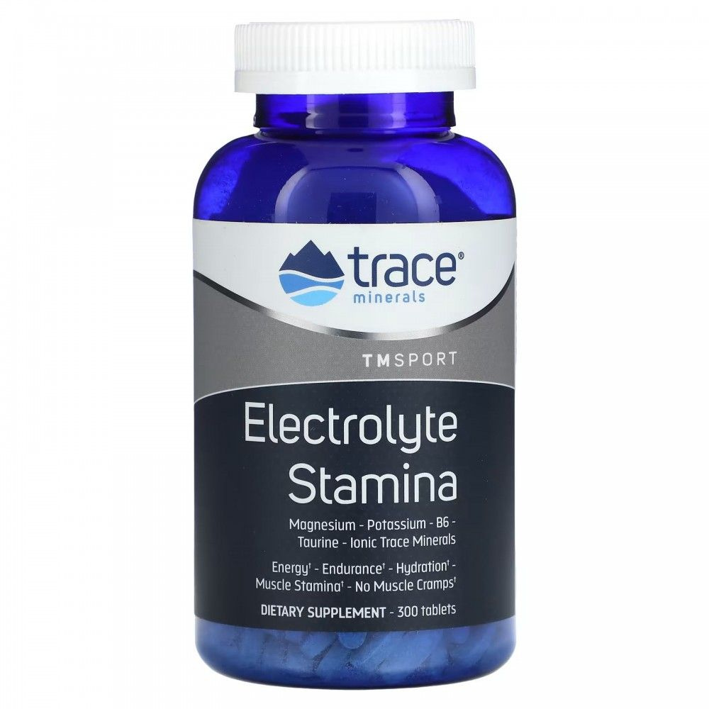 Trace Minerals , Electrolyte Stamina, 300 таблеток купить на OZON по ...