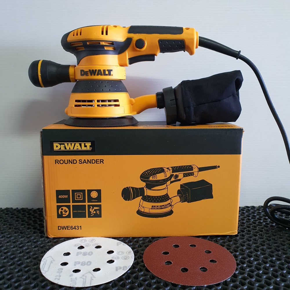 Шлифмашина эксцентриковая DeWalt Электрическая Орбитальная ...