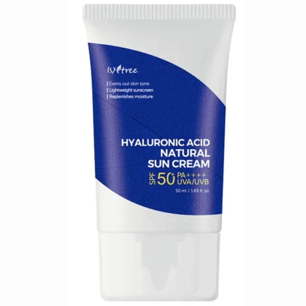 Минеральный солнцезащитный крем IsNtree Hyaluronic Acid Natural Sun ...