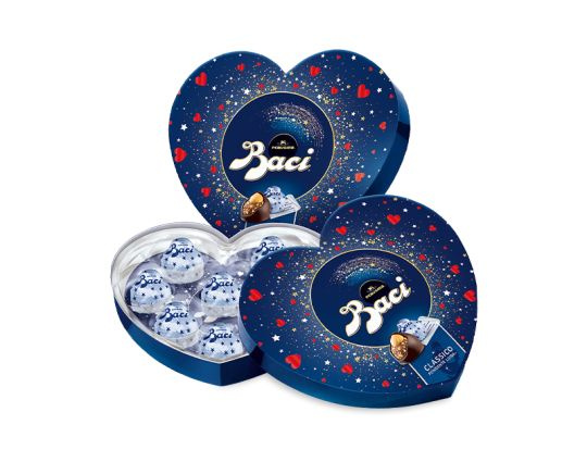 Baci Perugina Конфеты шоколадные Baci Cuore с цельным лесным орехом ...