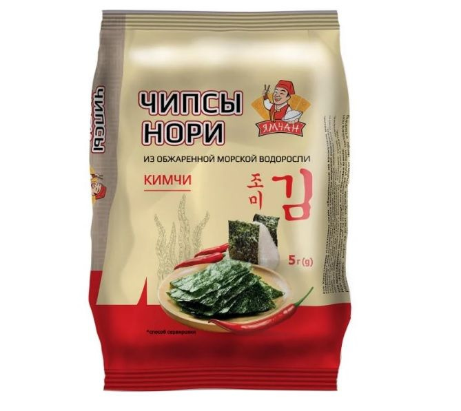 Чипсы Нори ЯМЧАН "Original" из морской капусты, 5г - купить с доставкой ...