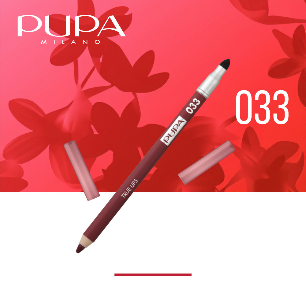 PUPA Карандаш для губ True Lips 033 - купить с доставкой по выгодным ...