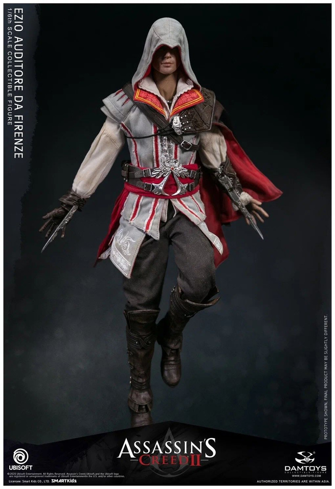 Фигурка DAMTOYS Assassin's Creed II Ezio Auditore da Firenze 1/6 - купить по выгодной цене в ...