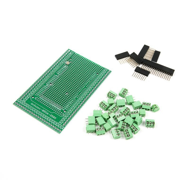 Плата расширения Arduino MEGA-2560 screw shield - купить с доставкой по ...