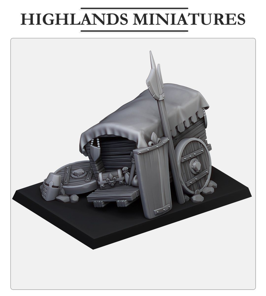 Миниатюра Warhammer Bretonnian Gallia Weapon Cart купить на OZON по ...