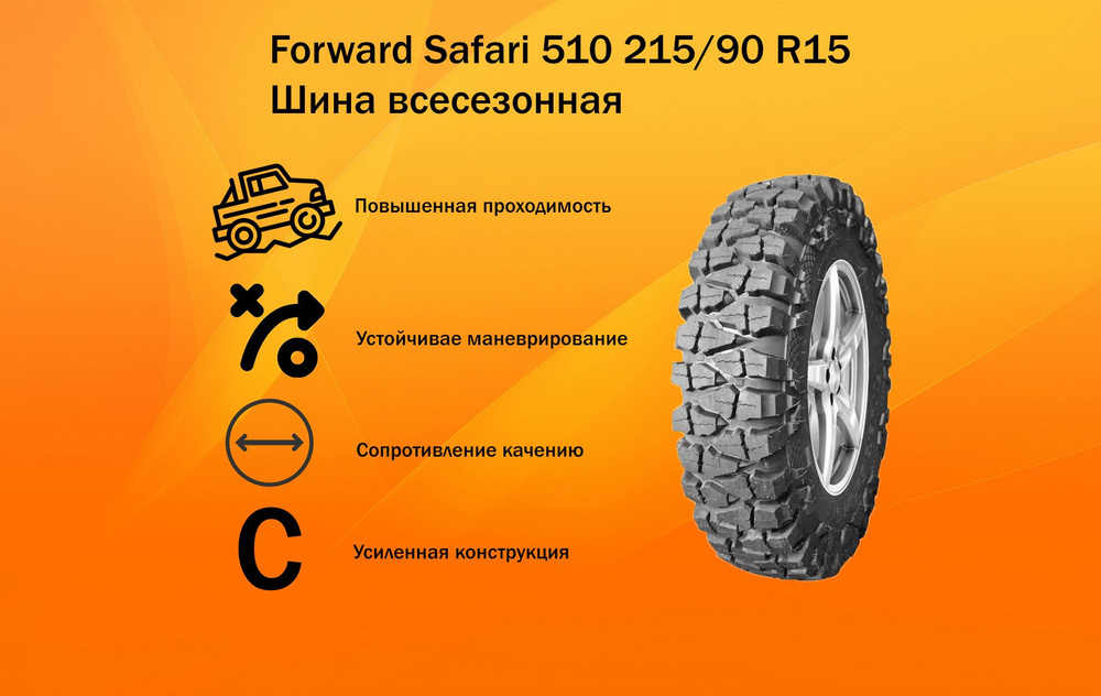 Forward Forward Safari 510 Шины всесезонные 215/90 R15 99K Х0000007647 ...