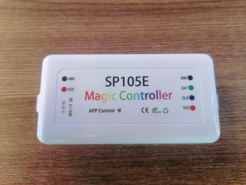 Bluetooth контроллер SP105E для SPI ленты, на 2048 pix. купить на OZON ...