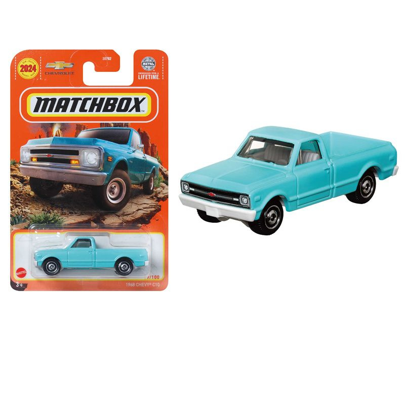 Машинка Matchbox 2024-30782:1968 Chevy C10 купить на OZON по низкой ...