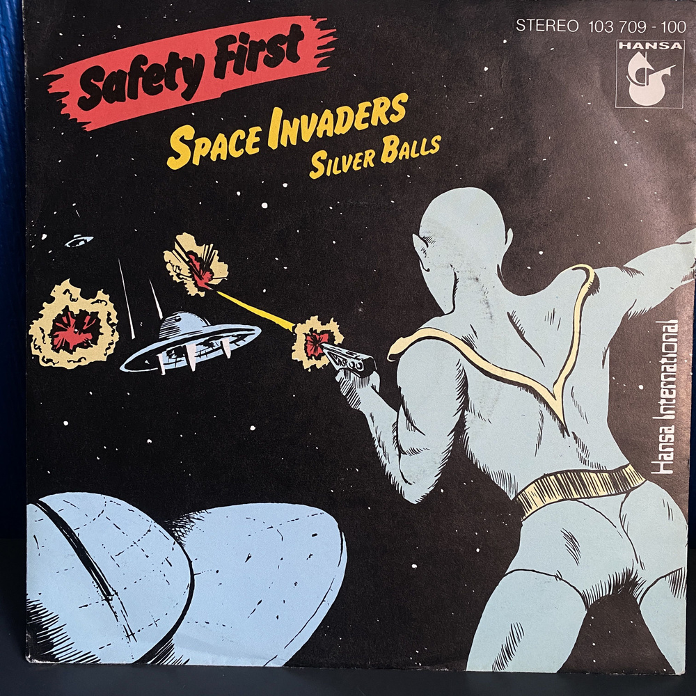 Safety First. Space Invaders (NM) Synth. 1981 Сингл Винил - купить с ...