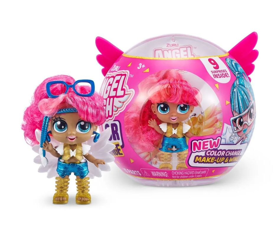 Zuru Itty Bitty Prettys Шар с крыльями Angel High Color Change Кукла с ...