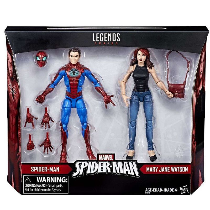 Фигурки Hasbro Двойной набор Marvel legends Spider-Man MJ - купить с ...