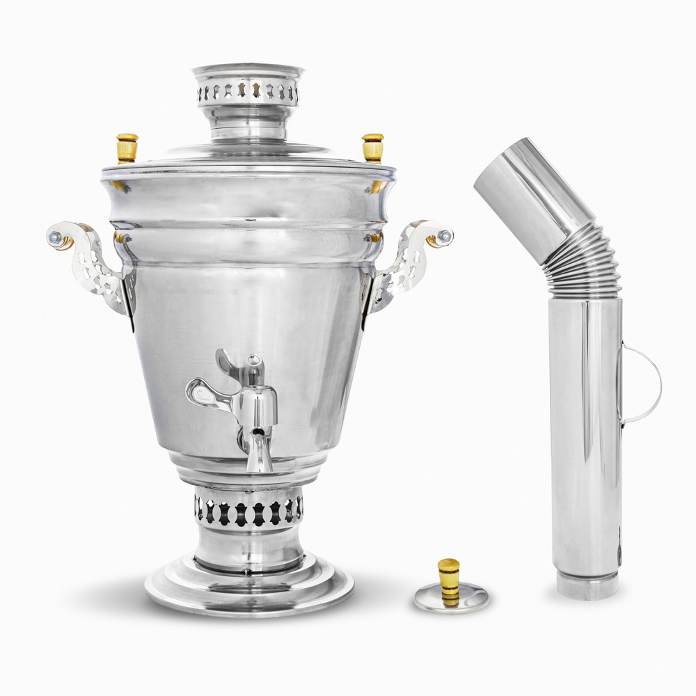 Global Distillers Самовар "уральский", 7 л купить на OZON по низкой ...