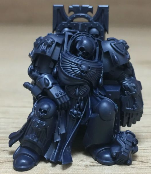 Сборная модель Warhammer 40000 Dead Terminator Space Marine On Throne ...