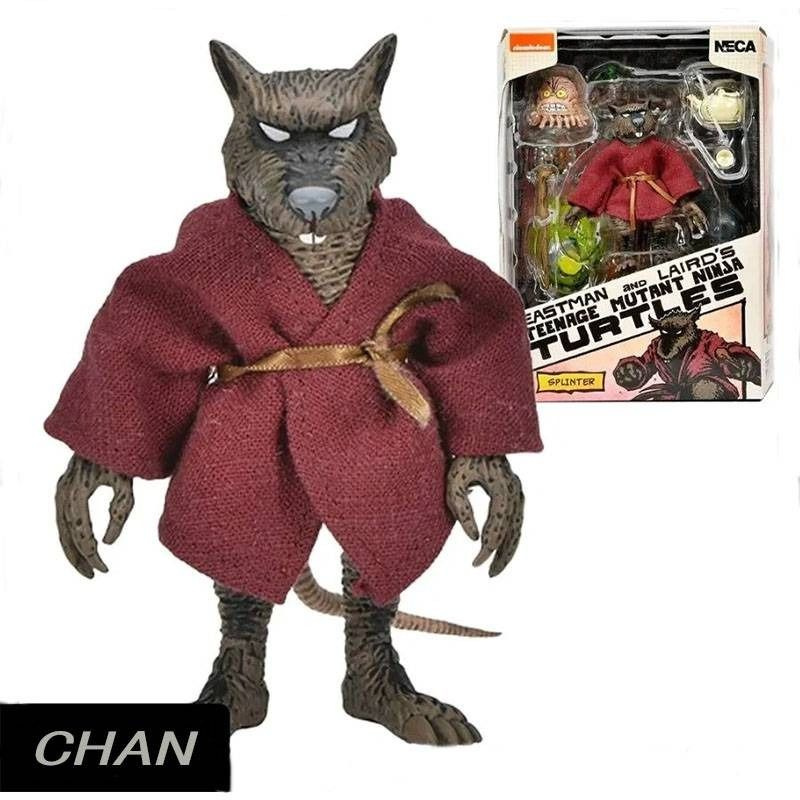 Коллекционная фигурка NECA "Сплинтер"/Splinter Ultimate (Teenage Mutant ...