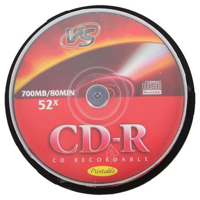 VS Диск для записи CD-R, 700 МБ, 10 шт купить на OZON по низкой цене ...