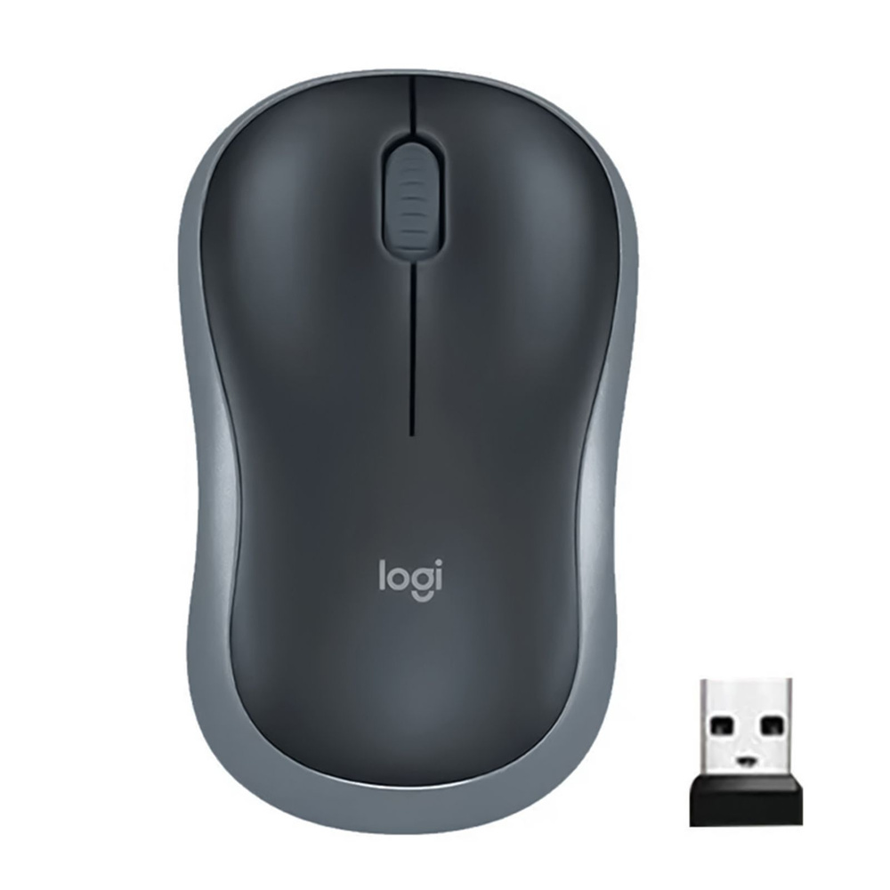 Мышь беспроводная Logitech беспроводная 879AJP_1594970698-fvf8 , серый ...