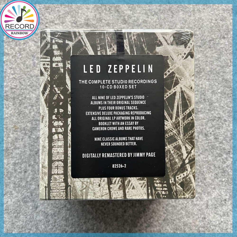 Led Zeppelin The Complete Studio Recordings 10CD Совершенно новый Запечатанный Альбом купить на ...