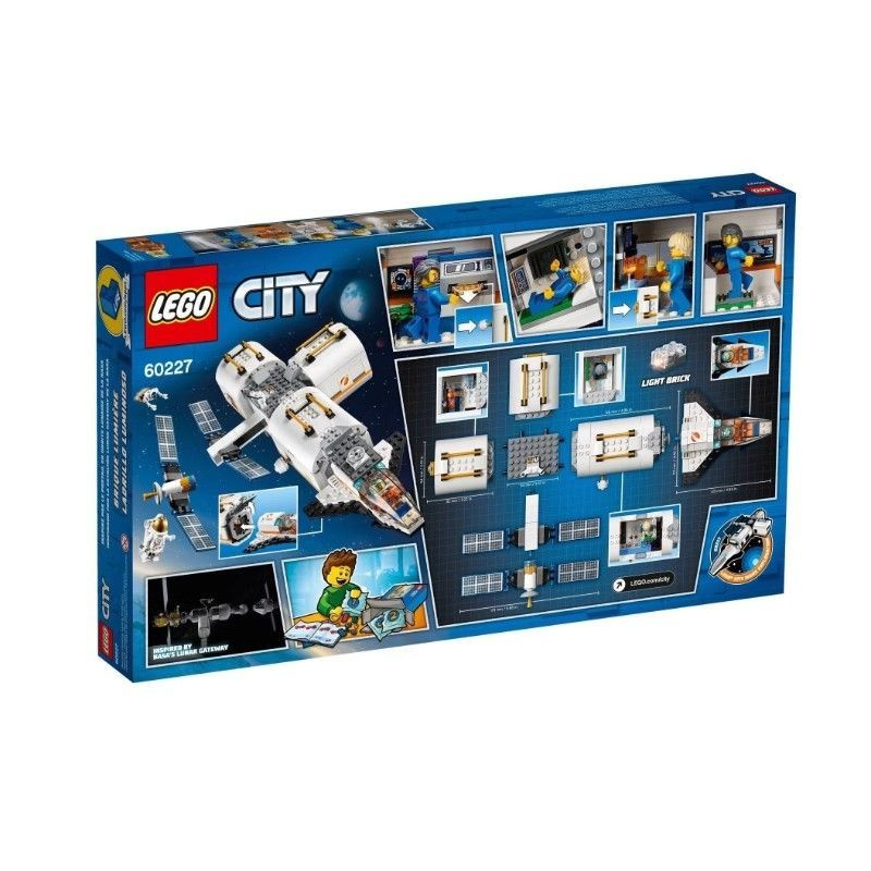 Конструктор LEGO City 60227 Лунная космическая станция купить на OZON ...