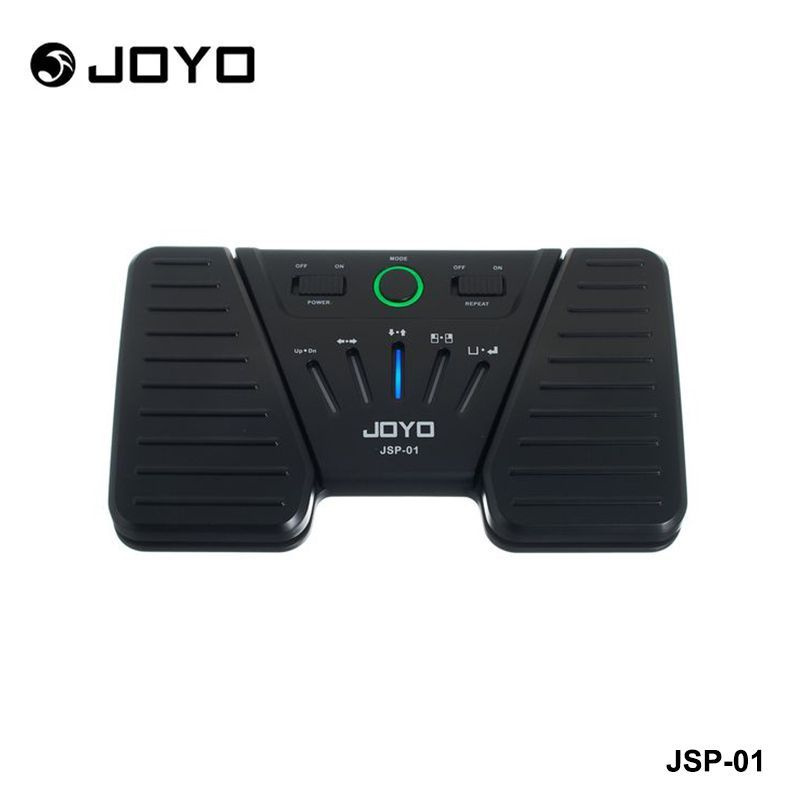 JOYO JSP-01 Педаль для перелистывания страниц Bluetooth-контроллер с 2 ножными переключателями ...