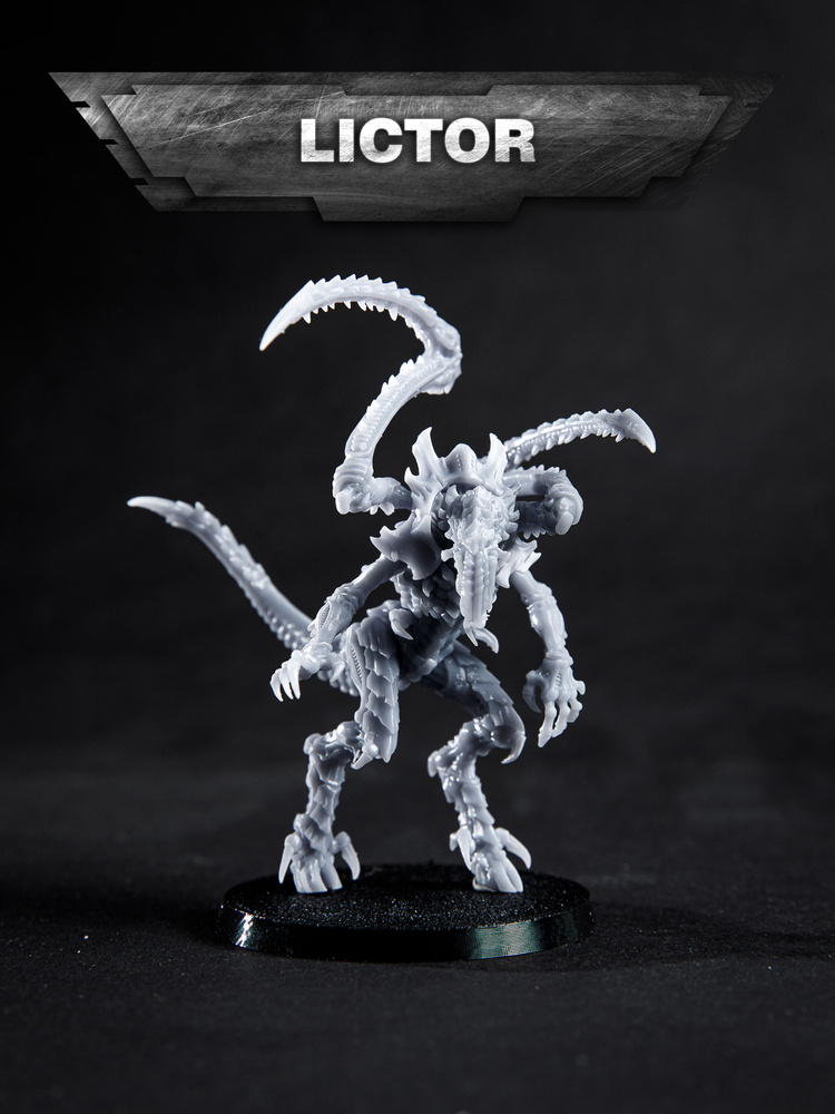 Lictor Tyranids Ликтор Тираниды миниатюра для настольной игры Warhammer ...