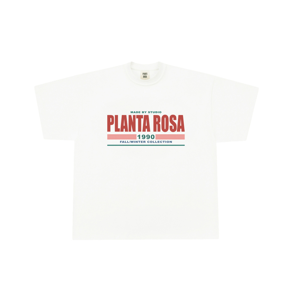 Футболка Мужской, Женский Planta Rosa белый глянец, размер 50 Хлопок ...