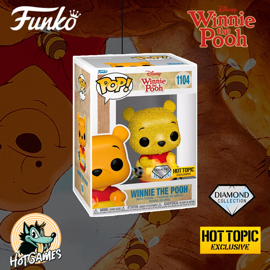 Фигурка Funko POP! Disney Diamond Collection Winnie The Pooh Hot Topic ...