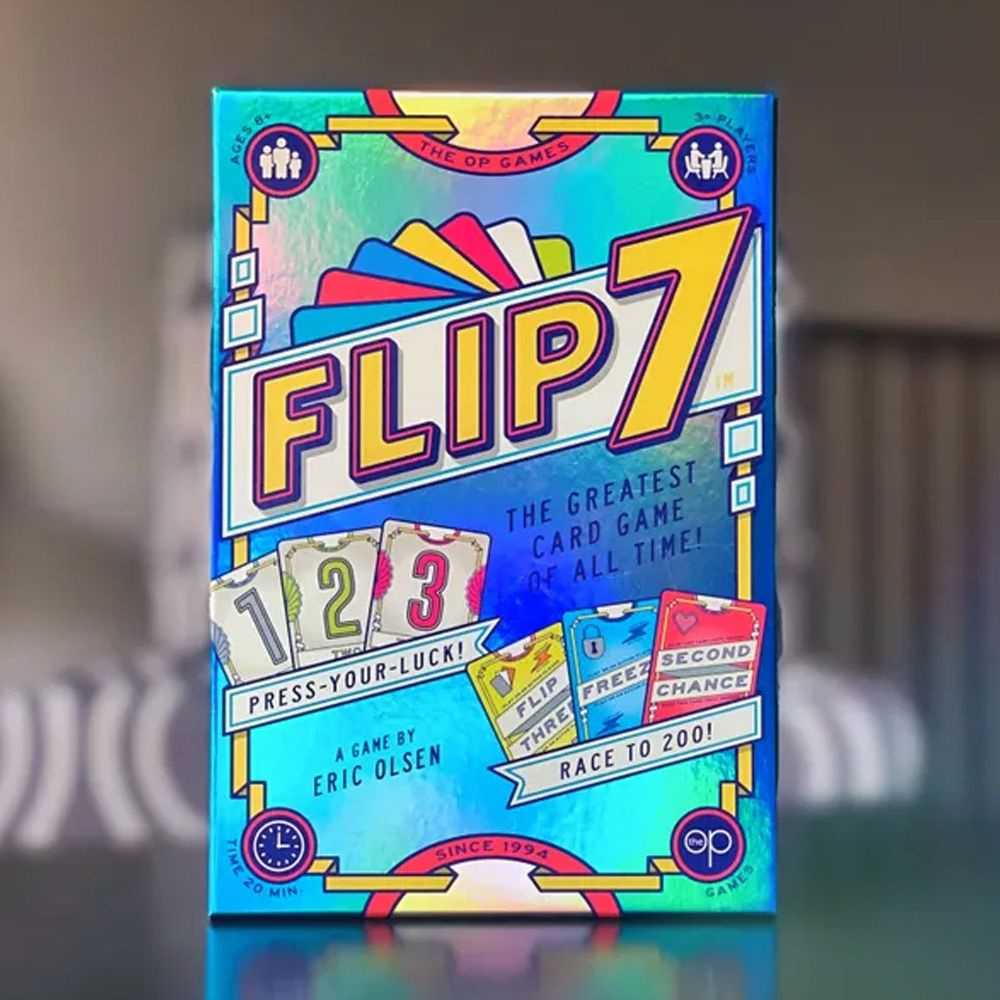 Стратегия Карточные игры "Flip 7" Домашние игры для вечеринок. купить ...