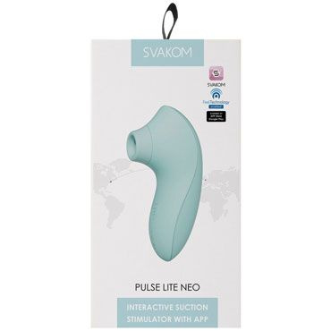 Svakom Pulse Lite Neo, мятный. Бесконтактный стимулятор клитора купить на OZON по низкой цене ...
