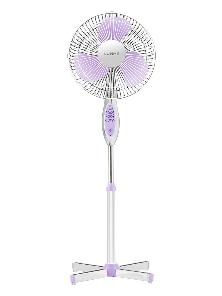 Вентилятор напольный LUMME LU-113 с пультом, d 40 см, ТАЙМЕР, регулировка угла наклона, вращение ...