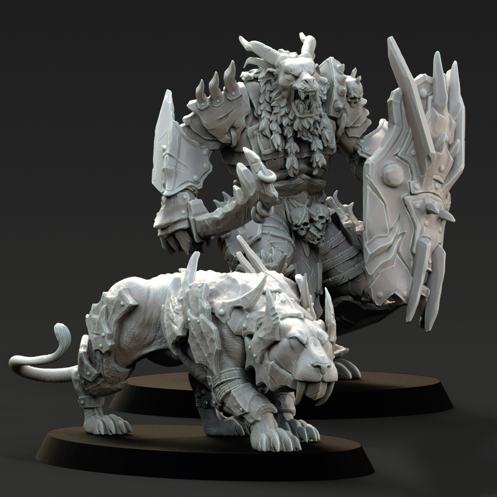 Повелитель зверей ( Beast Lord ) / Зверолюди - миниатюра для настольных ...