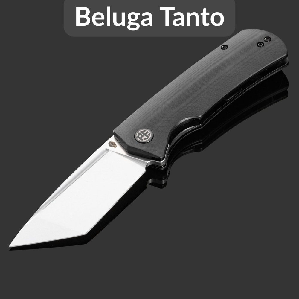 Складной нож Petrified Fish Beluga Tanto PFP01T PFP01TDW , сталь K110 ...