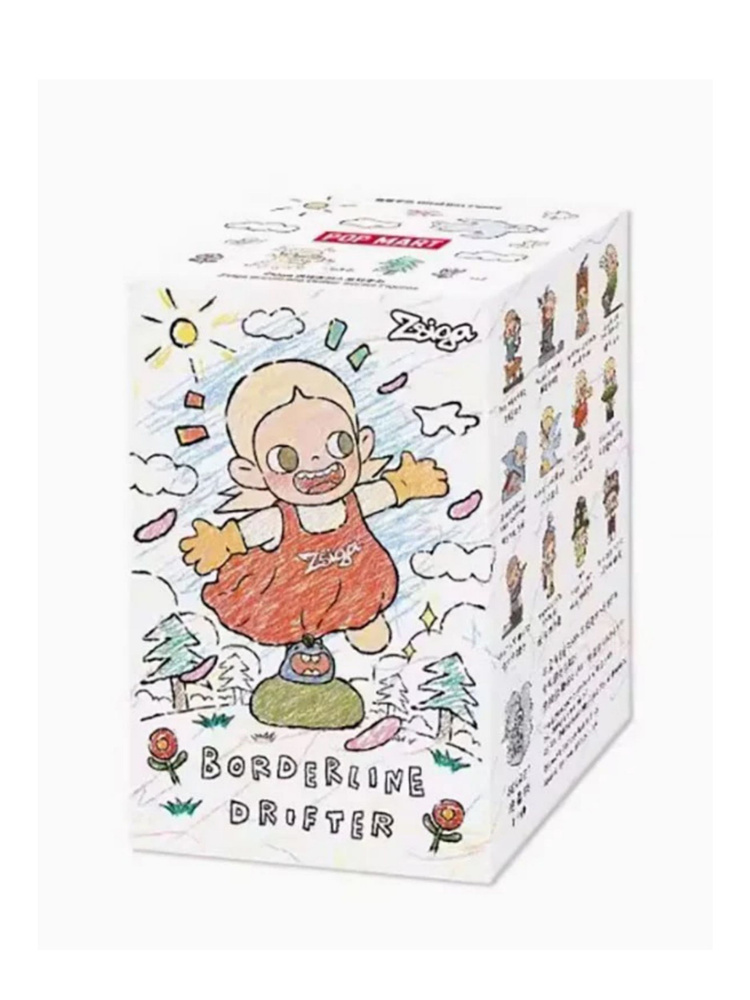 POPMART Полная серия Zsiga Along the Line/Blind box/Коллекционные ...