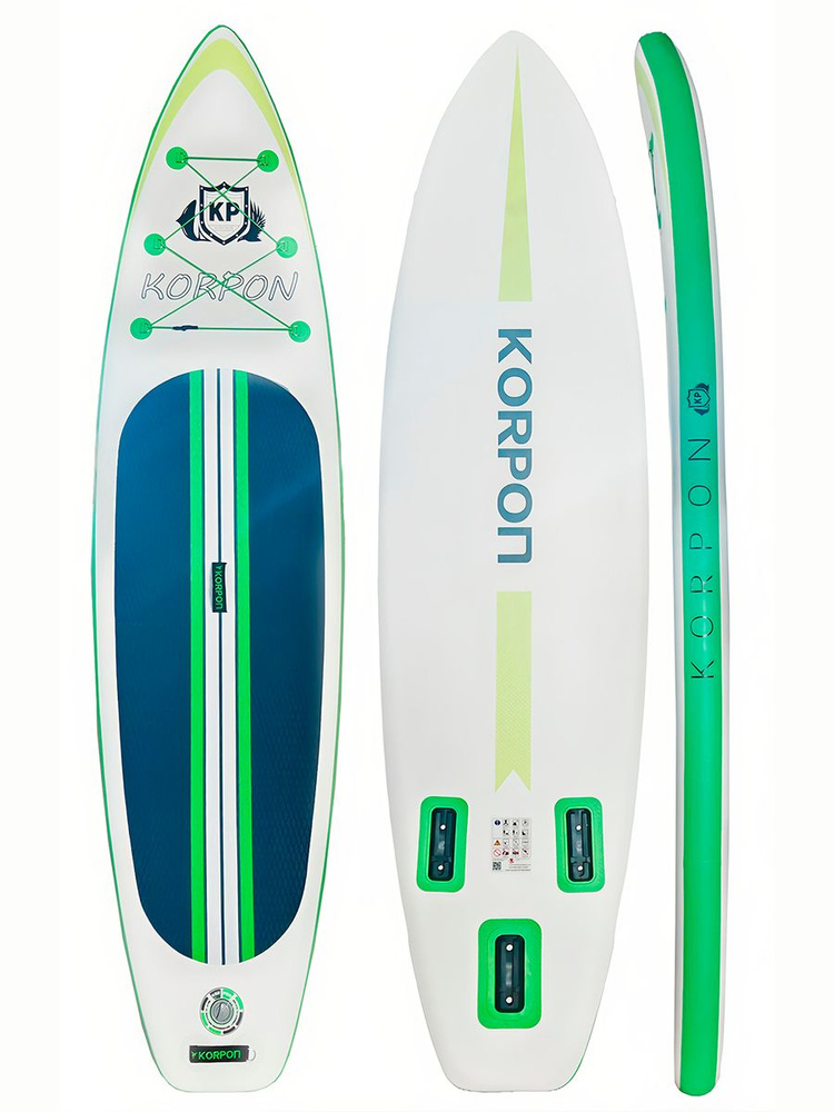Сапборд KORPON FB Inflatable SUP Board 320*80*15 (KP10A) купить на OZON по низкой цене (2330659658)