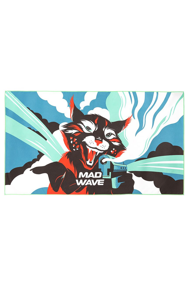 Полотенце из микрофибры Mad Wave Lynx, 80х140 см, Multi, M0764 17 1 00W ...
