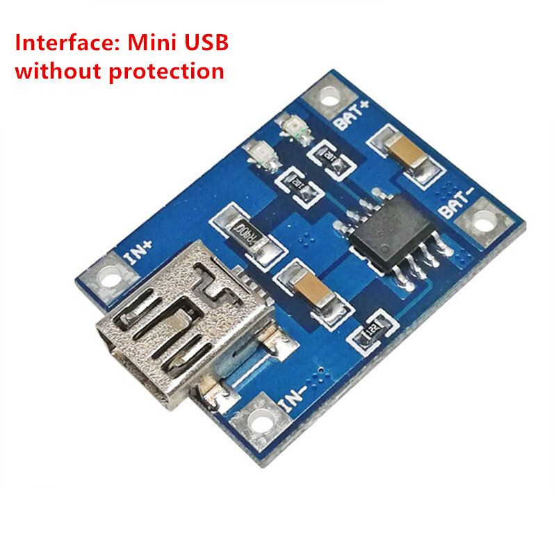Mini Micro Type-c USB 5V 1A 18650 TP4056 Модуль зарядного устройства ...