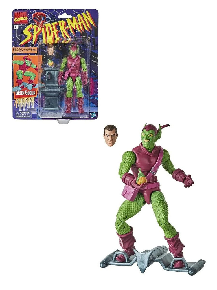 фигурки Hasbro Marvel Legends Series Action Figures Green Goblin New ...