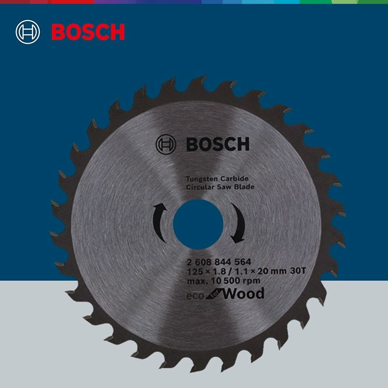 Диск пильный по дереву Bosch 2608844564, 125х20x1.1 мм, 30 зубов, Для ...