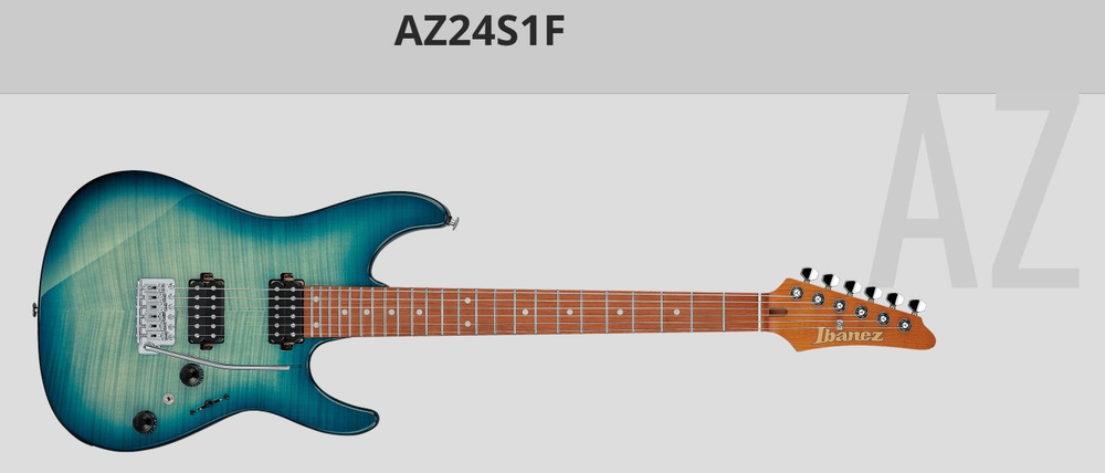 Электрогитара IBANEZ AZ24S1F купить на OZON по низкой цене (2733695430)