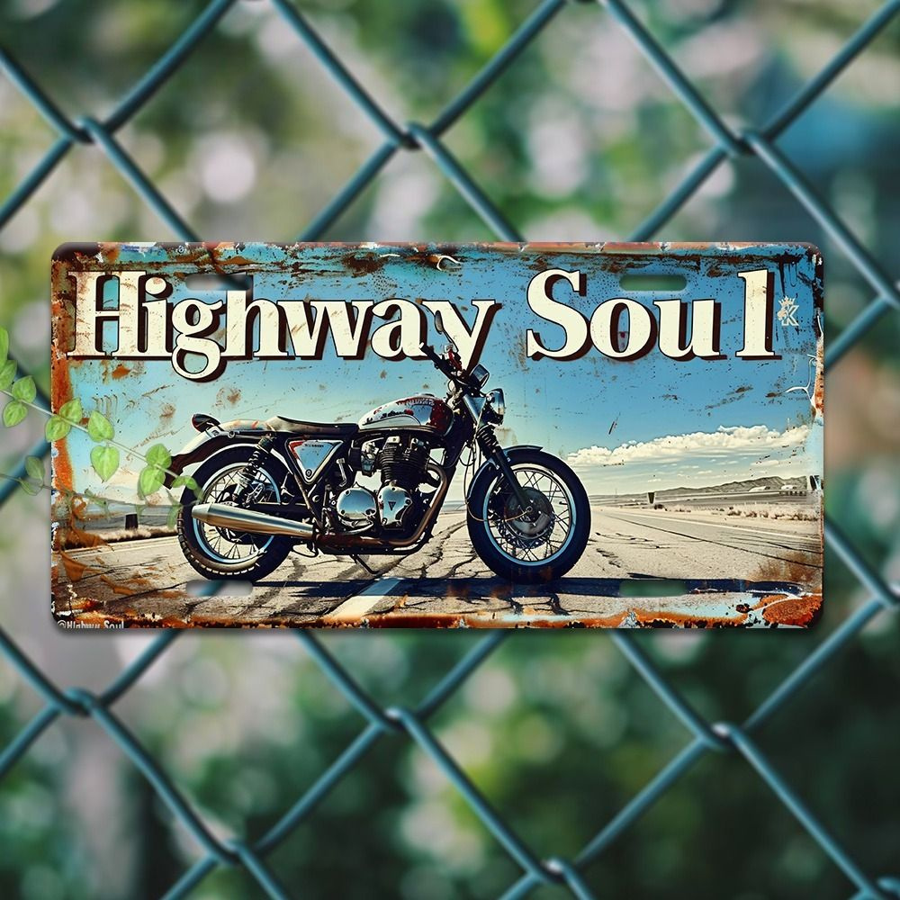 Сувенирный номер на машину мотоцикл , автономер для декора интерьера, металл, 15х30 см купить на ...