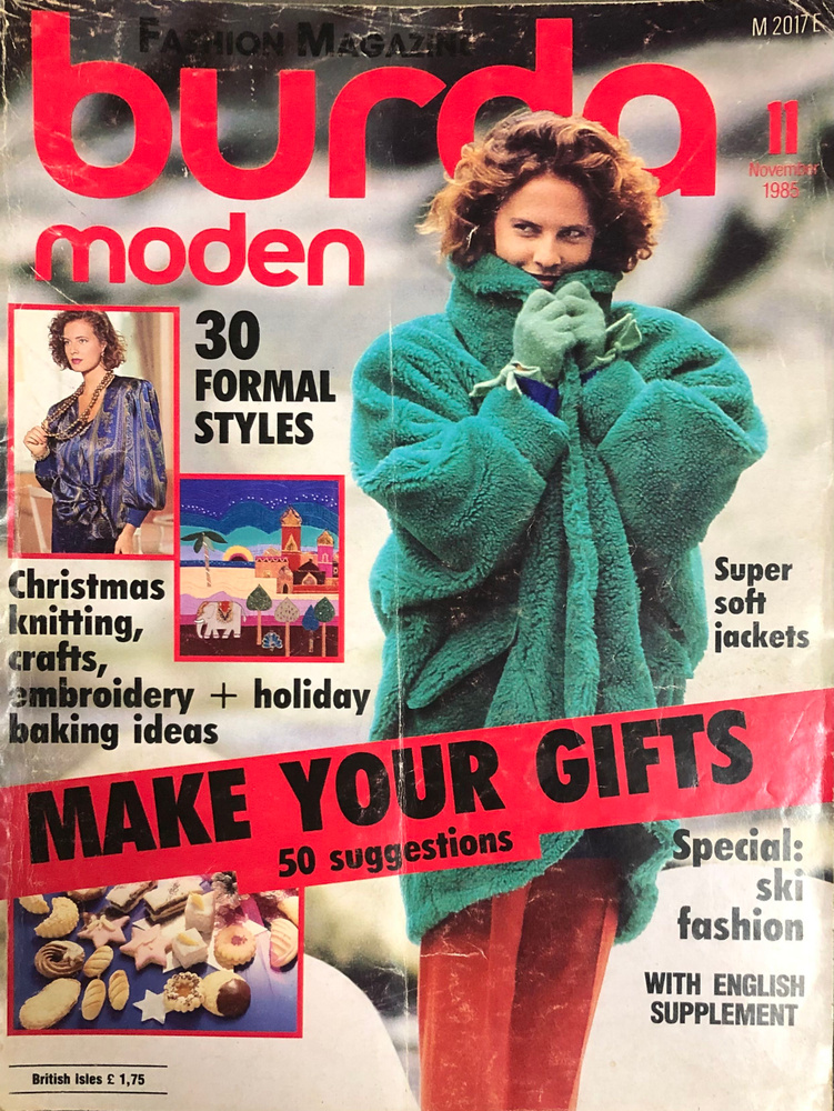 Журнал Бурда (Burda Style) № 11 1985 год # 91 | Бурда Энне купить на OZON по низкой цене ...