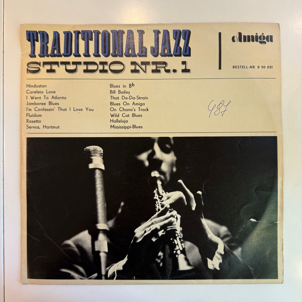 Traditional Jazz-Studio Nr. 1 - Традиционная студия джаза №1 (1965, Германия, Amiga, EX+) LP ...