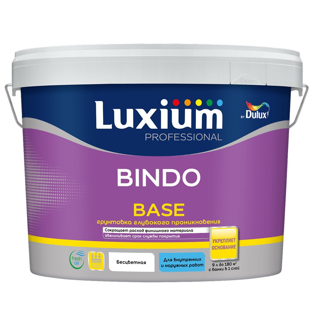 Luxium (dulux) bindo base / люксиум биндо бейс грунтовка универсальная глубокого проникновения ...
