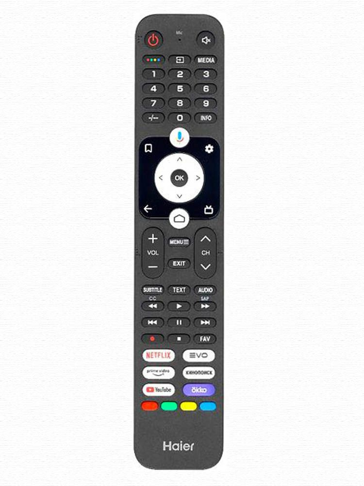 Пульт для Smart телевизора Candy, Haier HTR-U32RC-K6 с голосовым ...