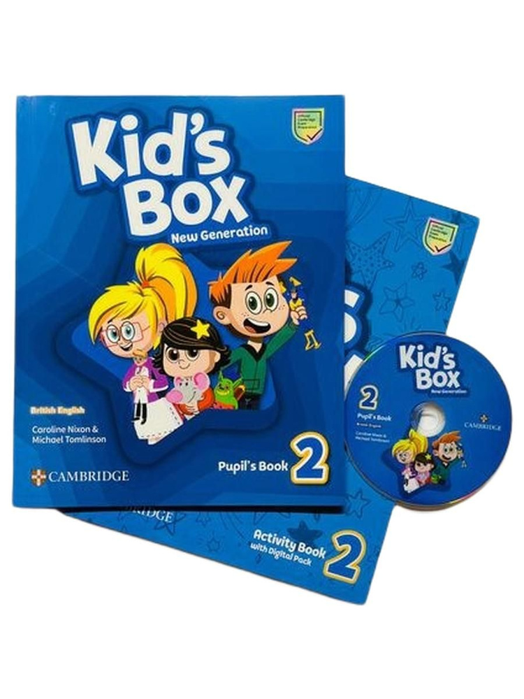 Kid's box 2 New Generation Pupil's book+Activity book+CD купить на OZON ...