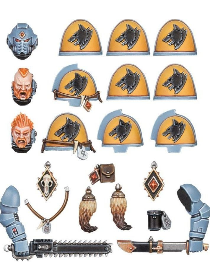 Space Wolves - Primaris Upgrades (Апгрейд Пак) купить на OZON по низкой ...